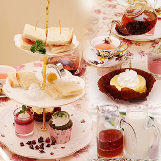 01 Set Trà Quý Tộc Anh + 01 Set Bánh Âu 03 Tầng Thượng Hạng Tại PNP Tea ...